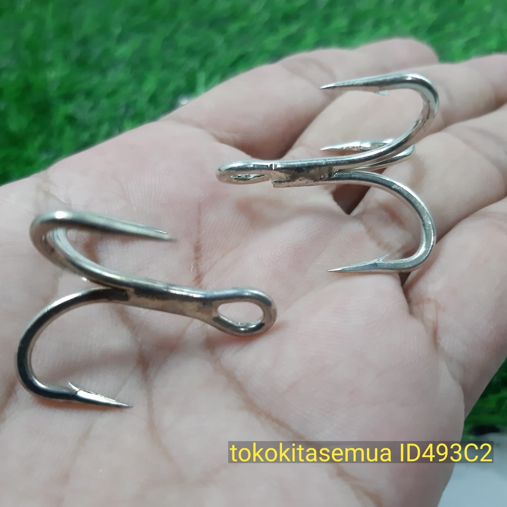 Jual Mata Kail Pancing Original VMC Trebel Nomor Ukuran 2/0 ID493C2 ...