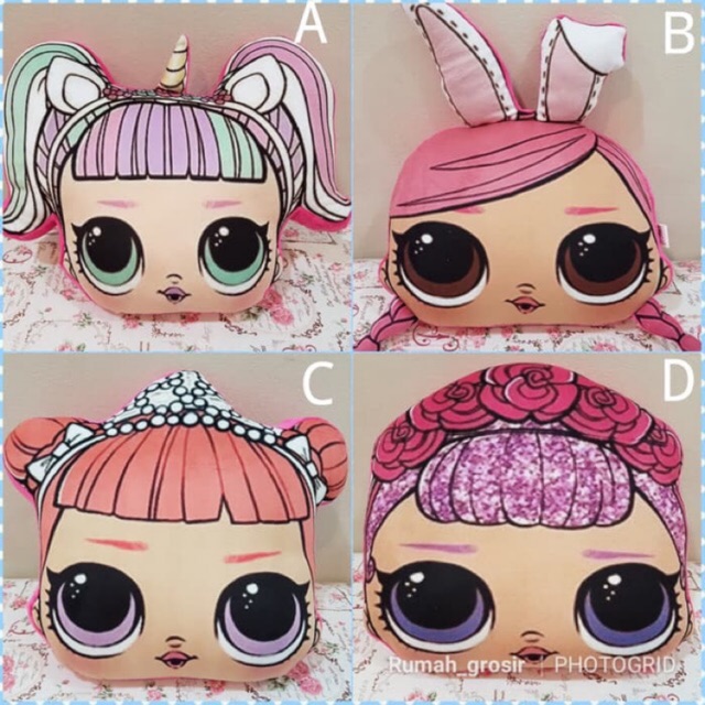 Jual Bantal Boneka LOL Surprise 3D New Edition | Shopee Indonesia