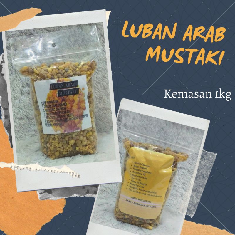 Jual LUBAN ARAB 1KG / LUBAN KONSUMSI /LUBAN SAUDI /LUBAN MUSTAQI ...