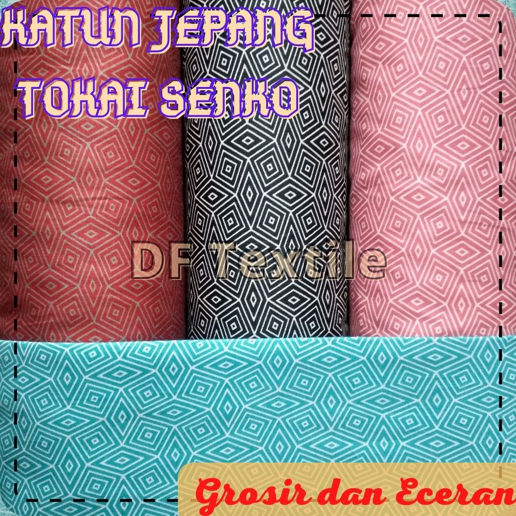 Jual Kain Katun Jepang Motif Origami Japan Design Tokai Senko | Shopee ...