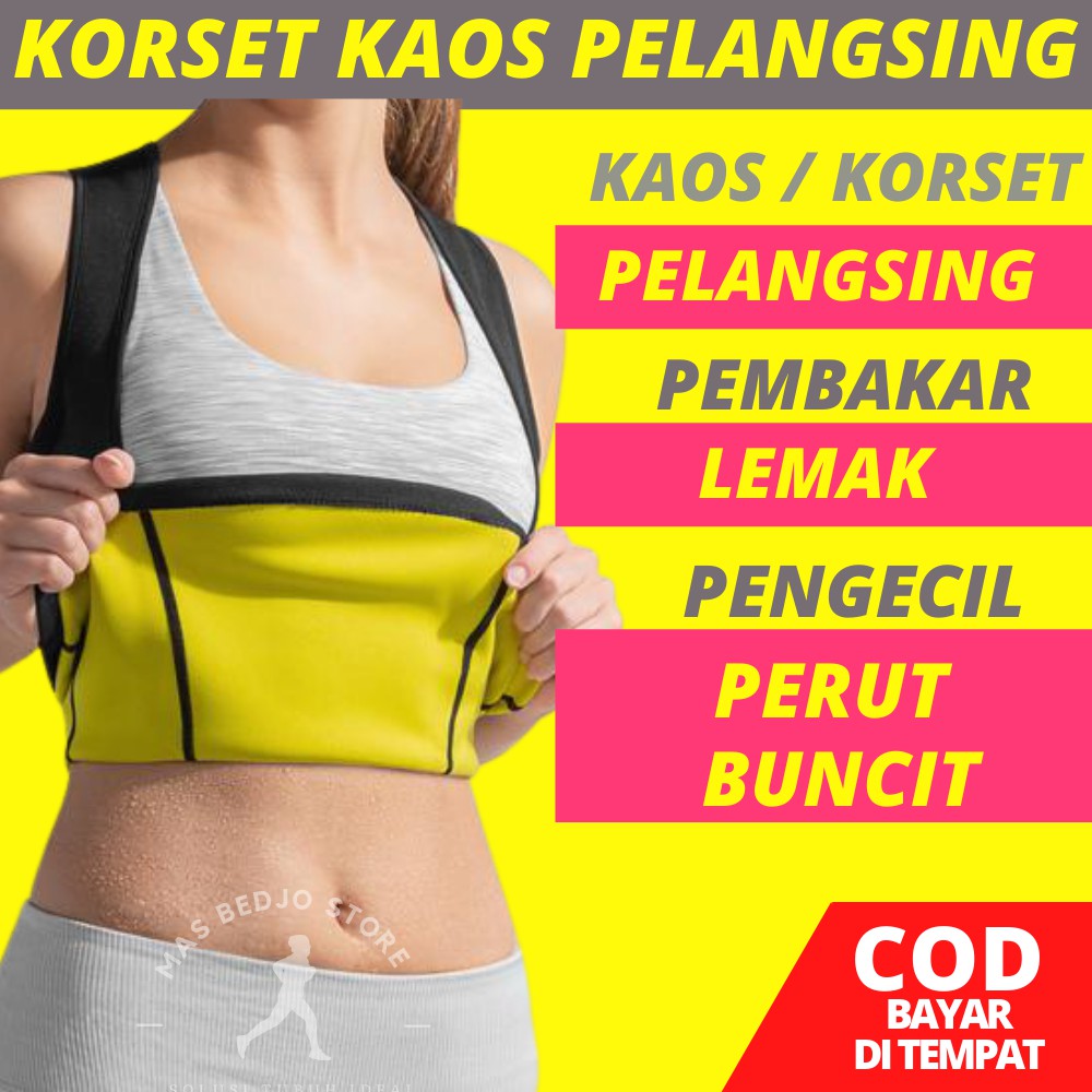 Jual KORSET DIET PELANGSING PENGECIL PERUT WANITA DAN PRIA HOT SHAPERS ...