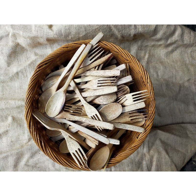 Jual garpu kayu unik / garpu modern /sendok souvernir | Shopee Indonesia