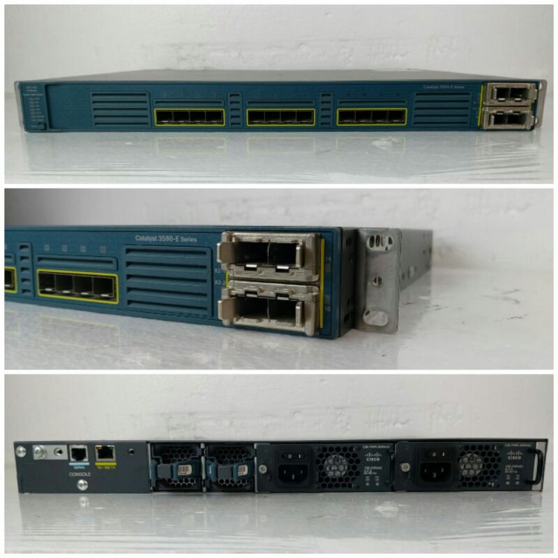 Jual CISCO WS-C3560E-12SD-E 12 Port SFP Giga Layer 3 Switch 10G ...