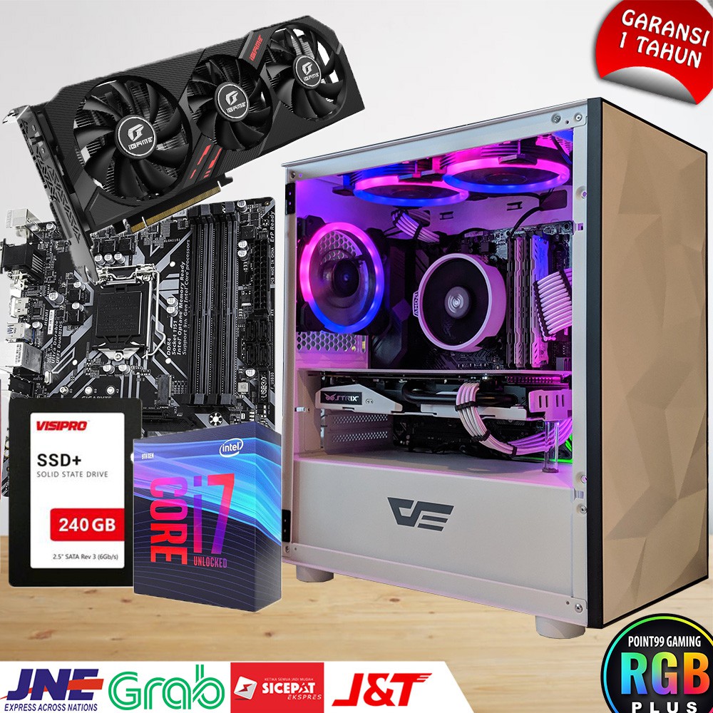 Jual PC RENDERING 3D Intel Core i7 9700KF - GTX 1660 SUPER 6GB - 16GB ...