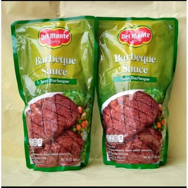 Jual DelMonte Barbeque Sauce 1kg / Del monte Saus BBQ 1 kg | Shopee Indonesia