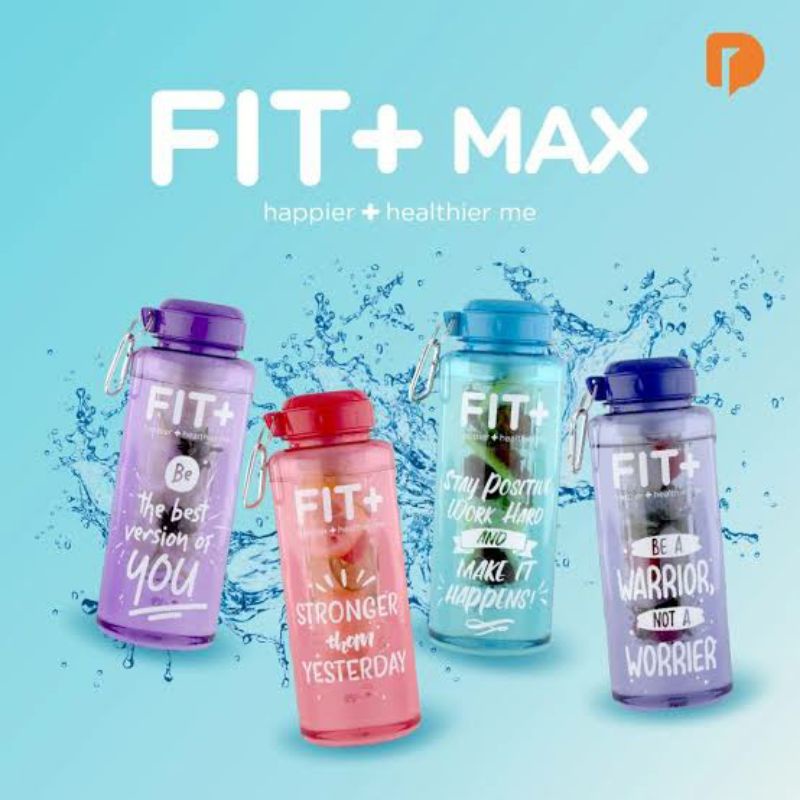 Jual Fit + Max 1150 ML Botol Minum 1 Liter Infused Water Satuan ...