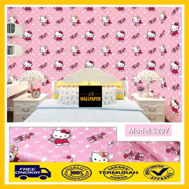 Jual Wallpaper Dinding Salur Ukuran 45 Cm x 10 Meter | Shopee Indonesia