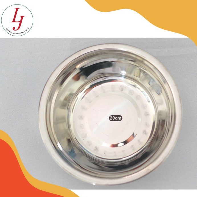 Jual Baskom / Waskom Stainless Steel 20cm Vavinci | Shopee Indonesia