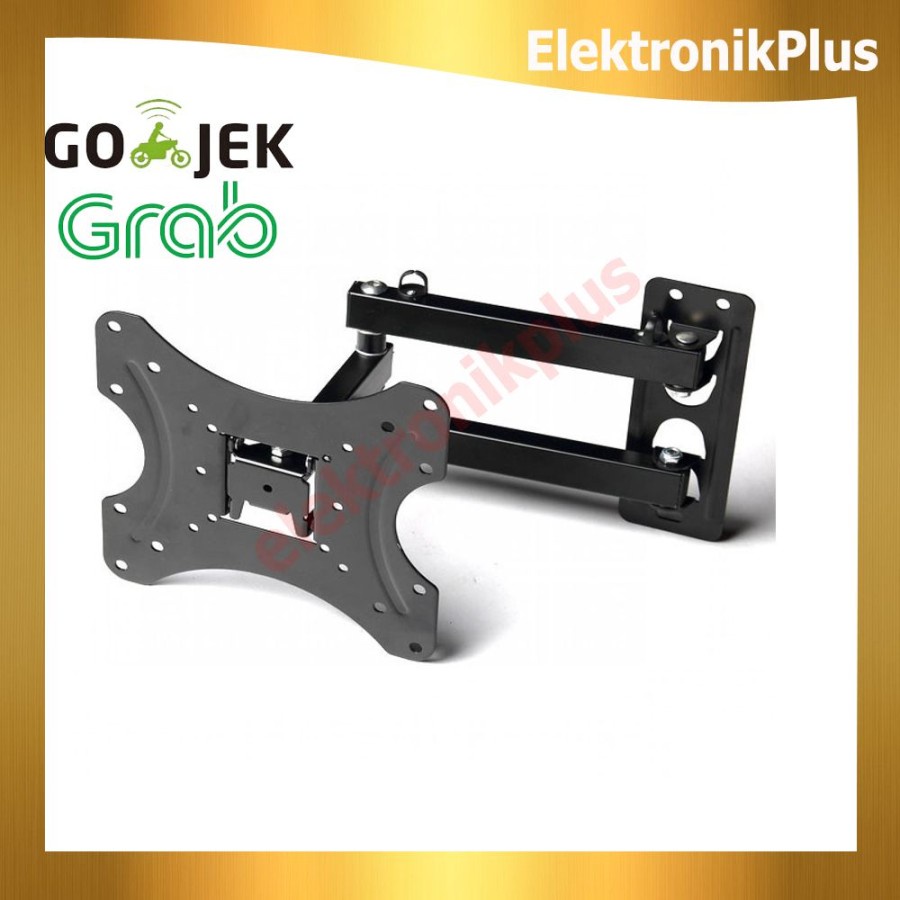 Jual Bracket TV Telescopic Metal Taffware Pitch 17-42Inch TV ORIGINAL ...