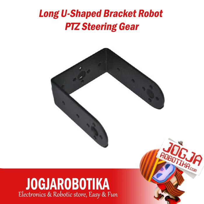 Jual Long U-Shaped Bracket Robot PTZ Steering Gear | Shopee Indonesia