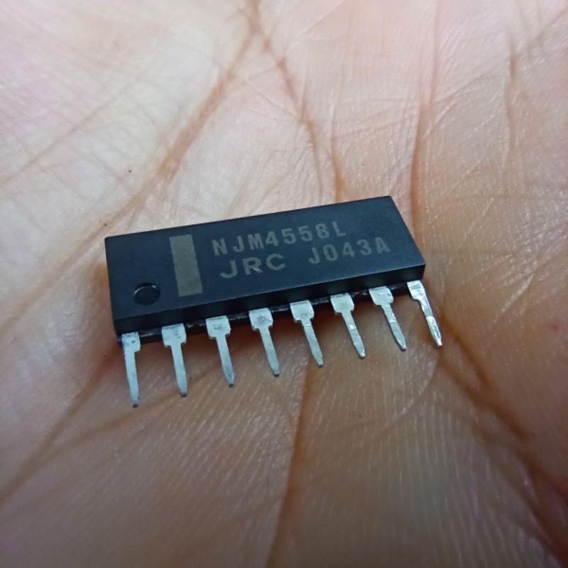 Jual IC JRC NJM4558L seri ic untuk pergantian ic efek BOSS Metalzone MT-2 replace diy pembuatan ...