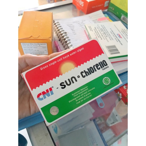 Jual Sun Chlorella 30 tablet kemasan ecer / suplemen kesehatan | Shopee ...