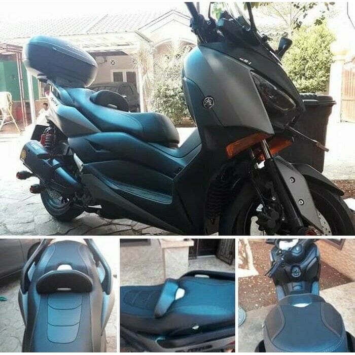 Jual Jok xmax custom lebih pendek/ jok modifikasi / jok touring custom ...