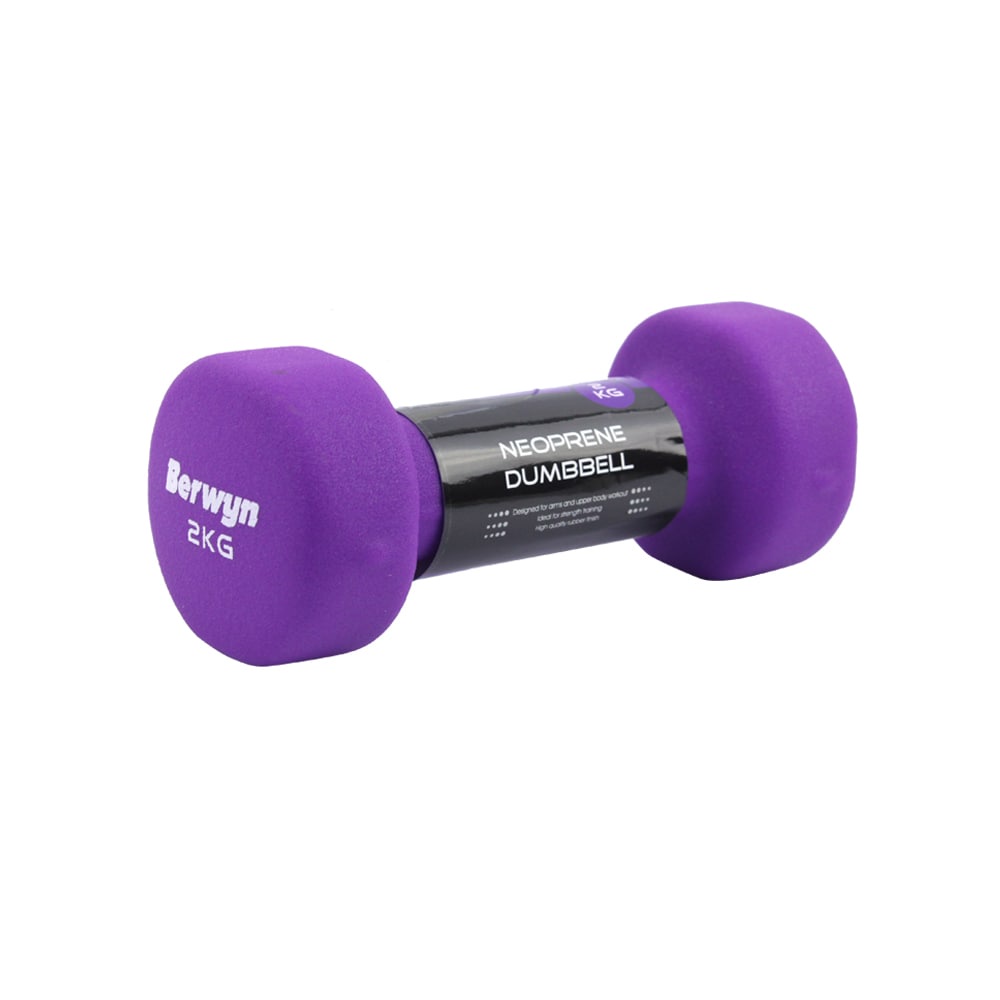 Jual Barbel Latihan Beban Tangan dan Lengan Berwyn Dumbbell Neoprene 2 ...