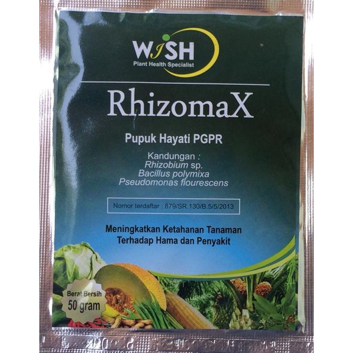 Jual Pupuk Hayati/Alami/Biofertilizer-Rhizomax(Powder/Bubuk) | Shopee ...