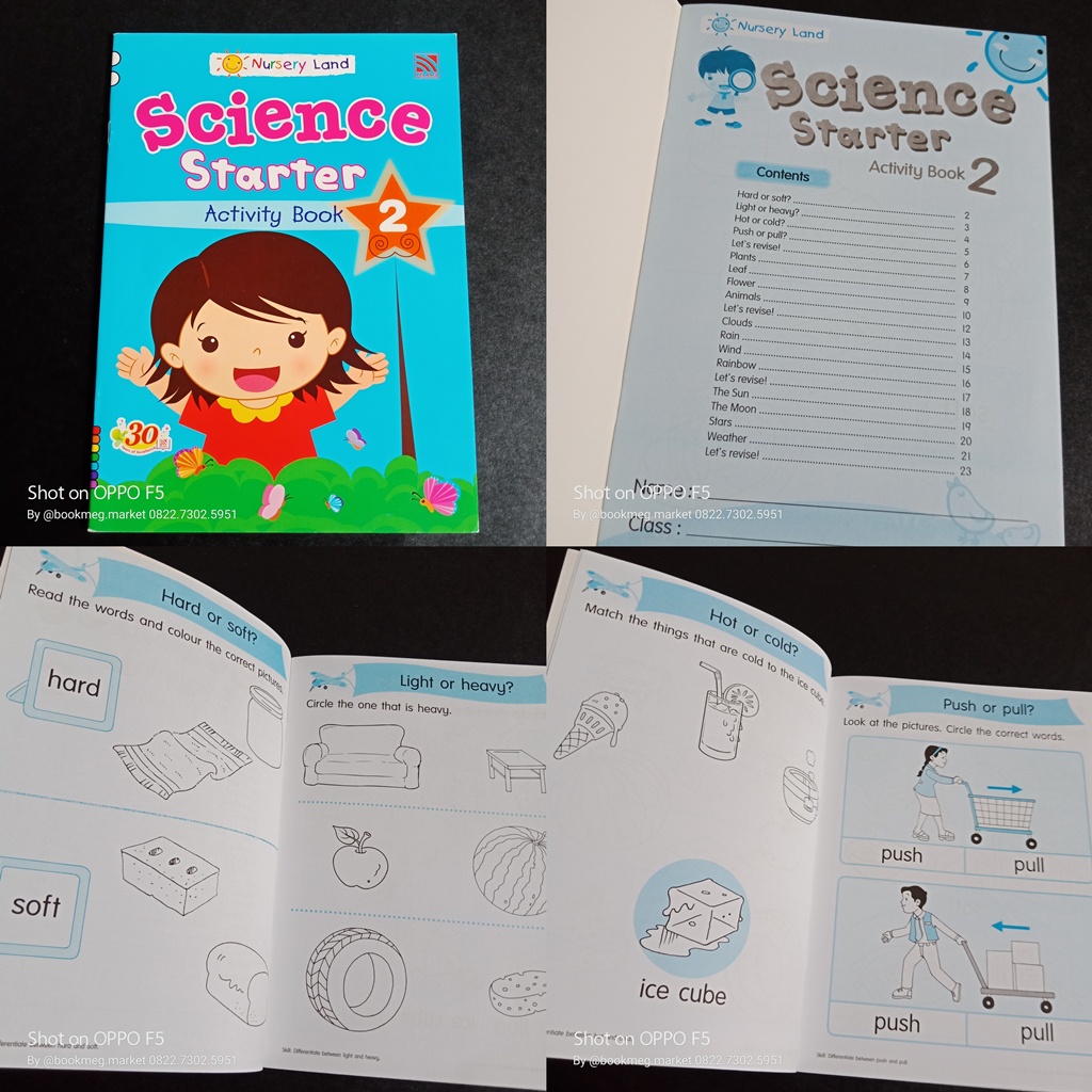Jual BUKU NURSERY LAND SCIENCE STARTER 1 - 2 (READER & ACTIVITY BOOK ...