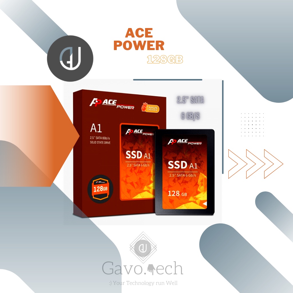 Jual SSD 128 GB Ace Power A1 SATA 2.5" | Shopee Indonesia