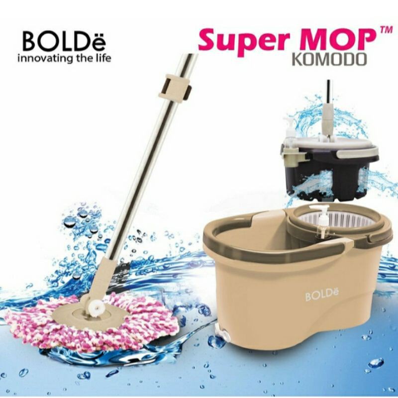Jual Alat Pel BOLDe Super Mop KOMODO Bolde Supermop Original Bolde ...
