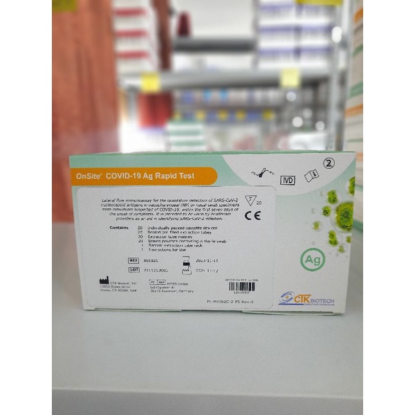 Jual ANTIGEN ONSITE | RAPID TEST ONSITE ISI 20 TEST AKURAT | RAPID TEST ...