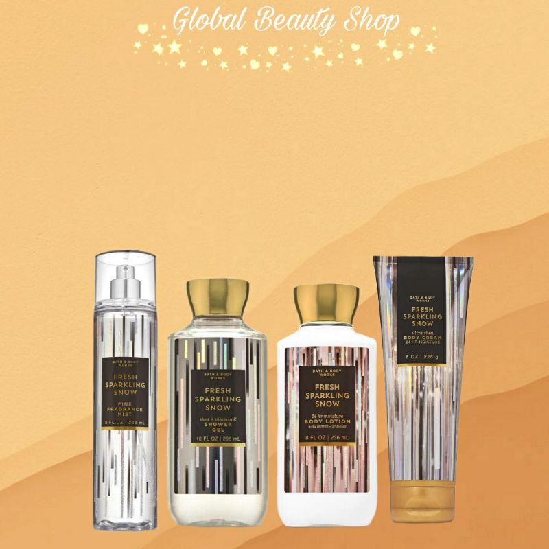 Jual Fresh Sparkling Snow Bath and Body Works ( Fragrance Mist - Body ...