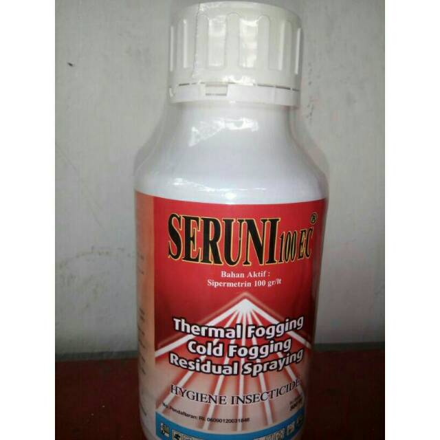 Jual Seruni 100 EC isi 500 mili Obat Pest Control, Fogging Nyamuk DBD ...