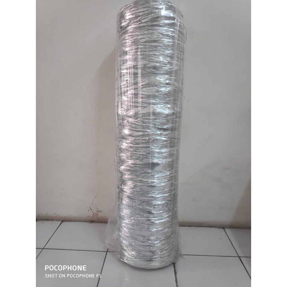 Jual FLEXIBLE INSULATED DUCT 10" * 10M 16K*30MM / DUCTING 10 METER ...