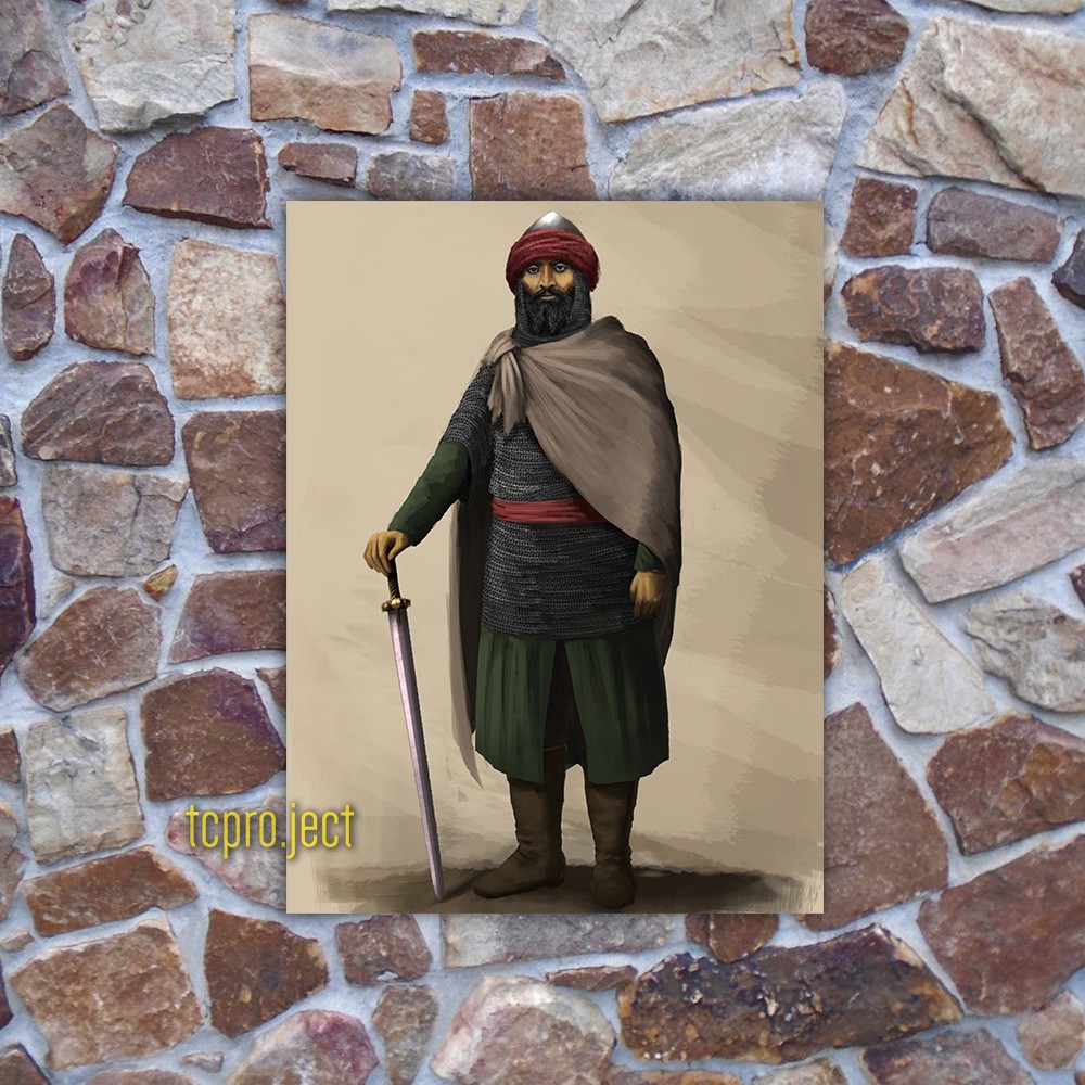 Jual KHALID BIN WALID TOKOH ISLAM POSTER - HIASAN DINDING POSTER KAYU ...