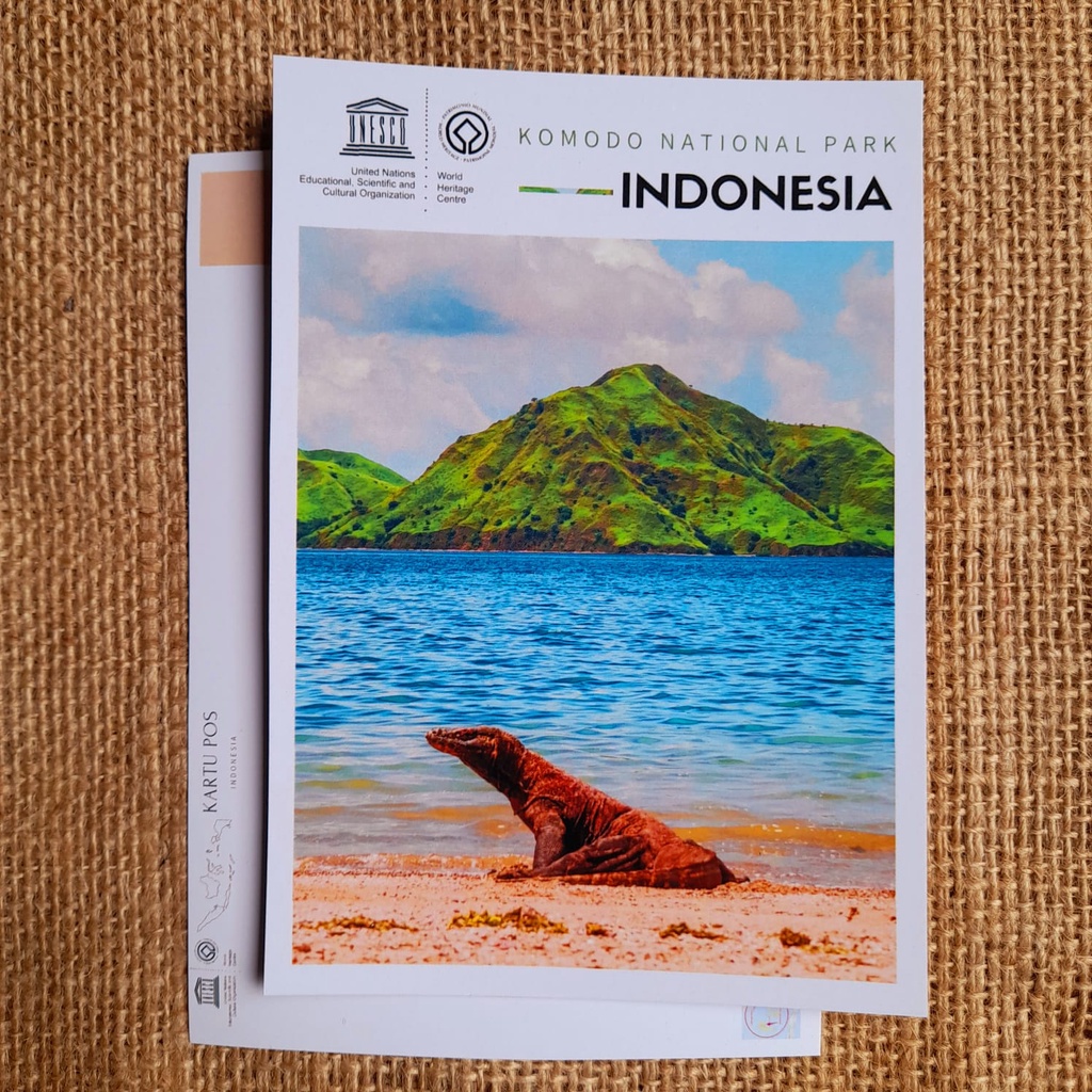 Jual Kartu Pos / Postcard / Postcrossing Indonesia - unesco whs ...