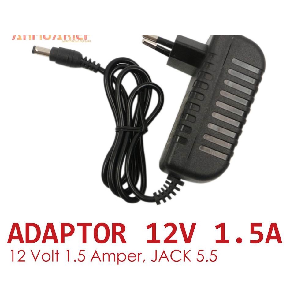 Jual SGS Adaptor Adapter 12 volt 1.5 amper 12v 1.5a CCTV Modem Router ...