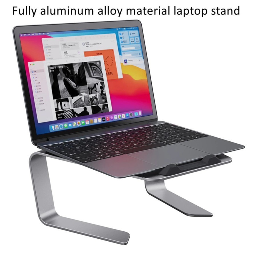 Jual Stand macbook air macbook pro Aluminium Stand Holder Laptop z15 ...