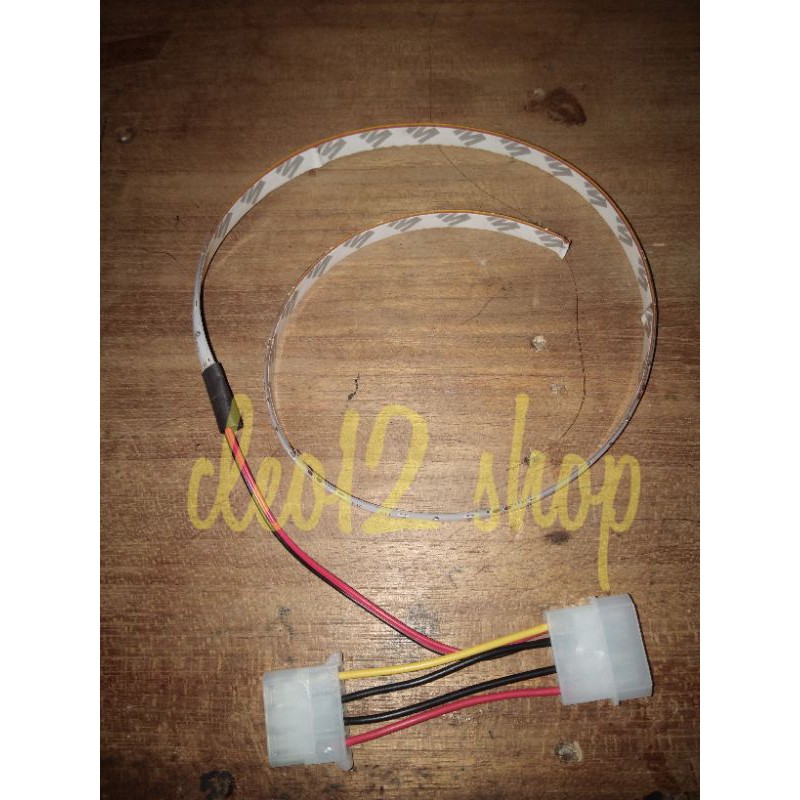 Jual Lampu LED Strip Modifikasi PC (MOD PC) Molex 4 pin Male Female ...