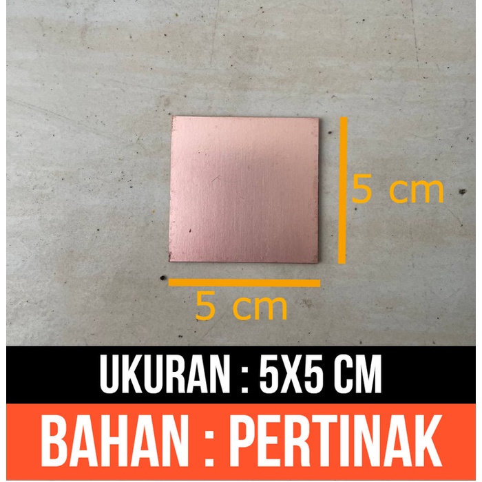 Jual PCB Polos ukuran 5x5 cm 5 x 5 cm 5cm x 5cm Single Layer Pertinak ...