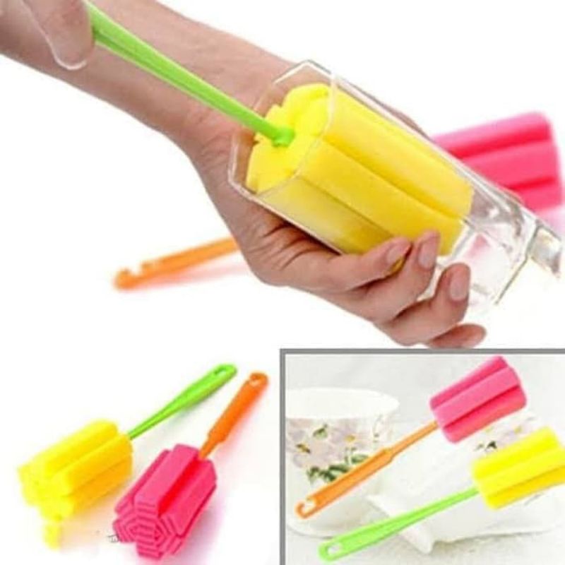 Jual SPONGE ALAT PEMBERSIH BOTOL,GELAS | Shopee Indonesia