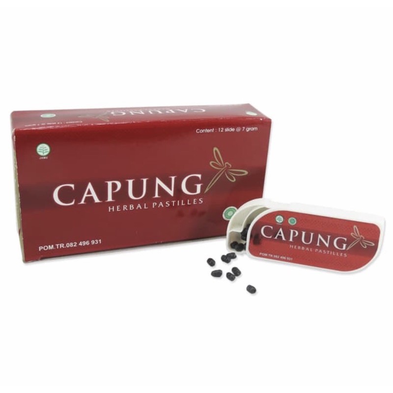 Jual Permen capung herbal pastilles per pcs ( permen pelega tenggorokan ...