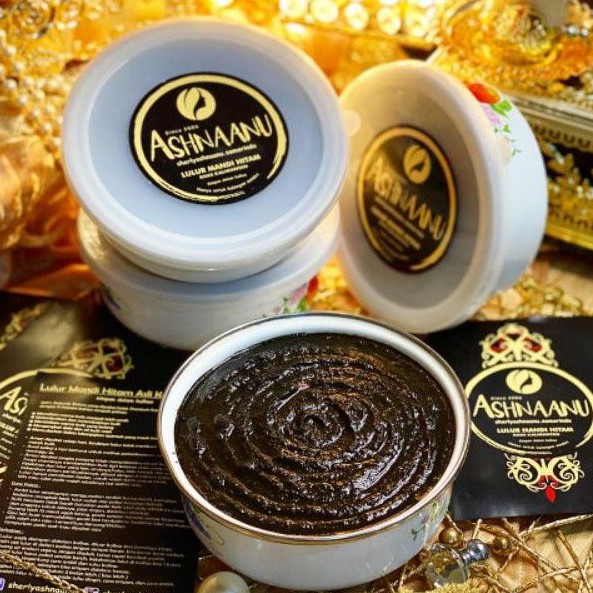 Jual LULUR MANDI HITAM ASLI KHAS KALIMANTAN scrub/pencerah/tradisional ...