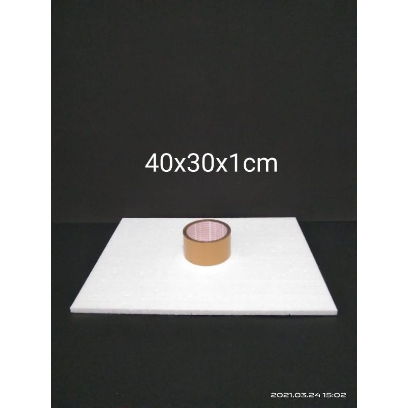 Jual Styrofoam 40x30x1cm Gabus Sheet Lembaran Papan | Shopee Indonesia