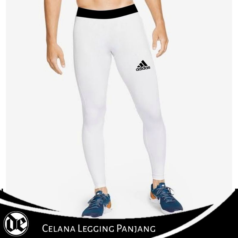 Jual Celana Legging Panjang Pria Olahraga Gym Fitness Futsal Sepak Bola ...