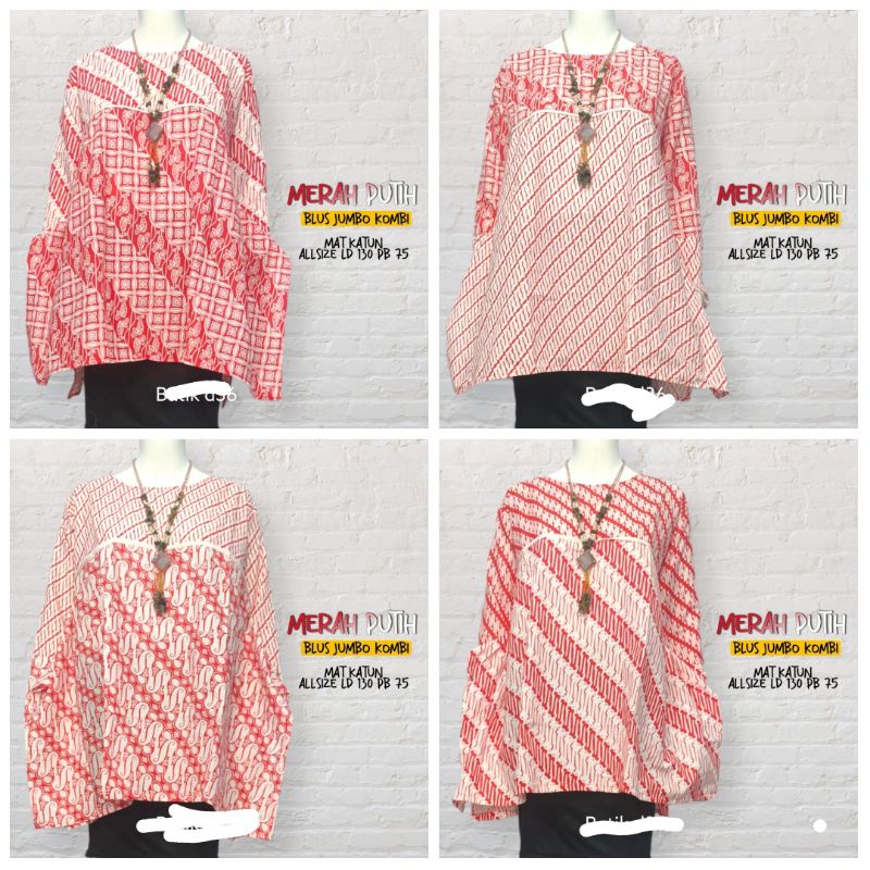 Jual batik merah putih | Shopee Indonesia