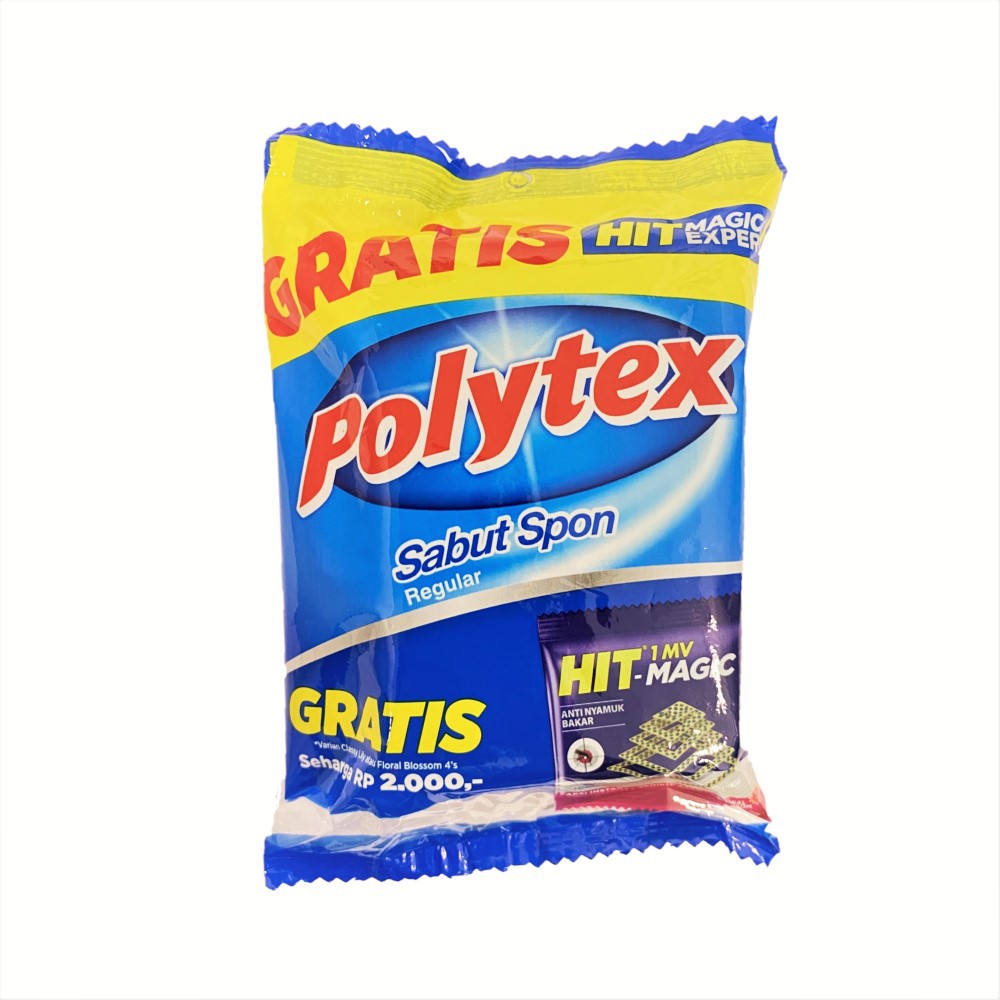 Jual Polytex Sabut Spon + Hit Magic Expert 4 Lembar | Shopee Indonesia