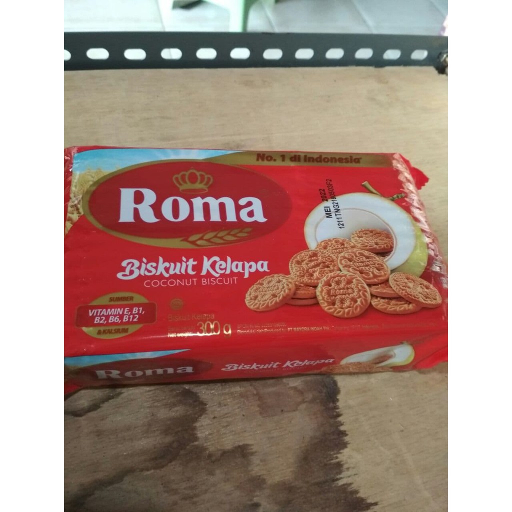 Jual Roma Biskuit Kelapa isi 3pis | Shopee Indonesia