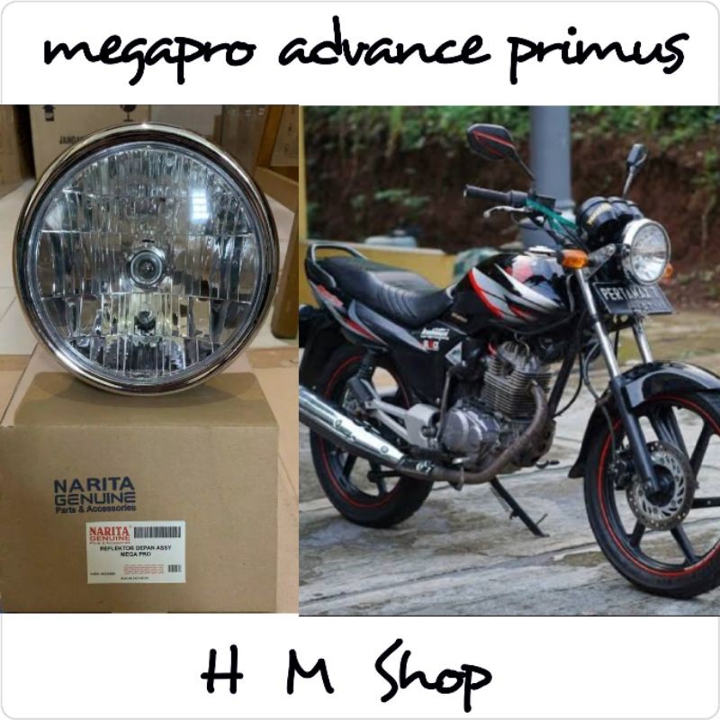 Jual reflektor lampu depan megapro lama megapro new | Shopee Indonesia