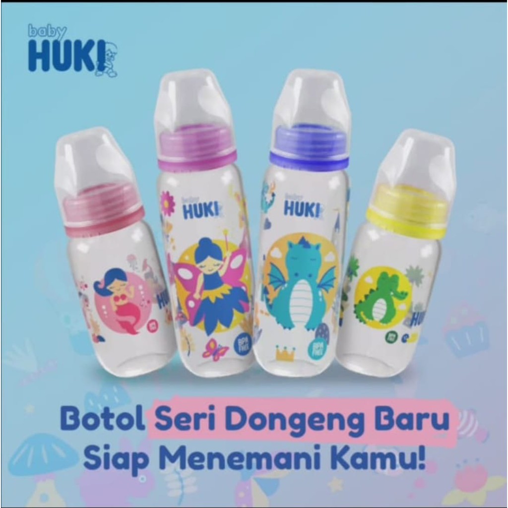 Jual Botol Huki Dot Regular PP 120ml /240ml | Shopee Indonesia