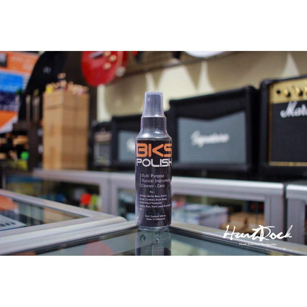 Jual BKS Polish Guitar cleaner pembersih senar body gitar bass ...