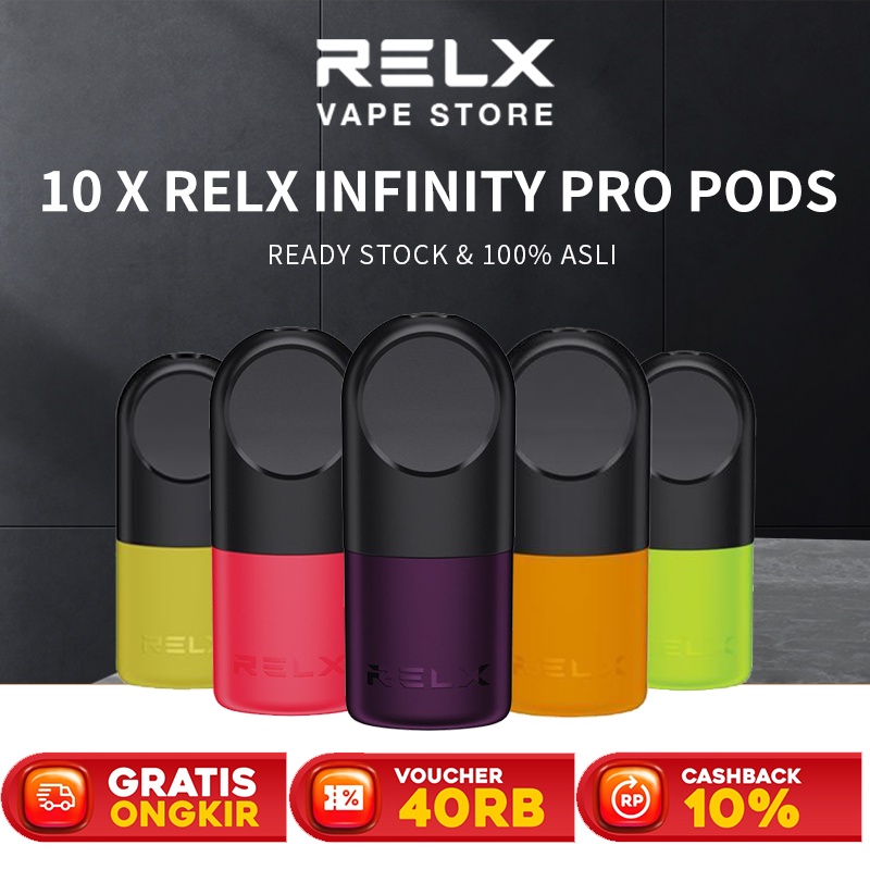 Jual In stock Relx Infinity Pod Pro - All Flavours 1 Pack Isi 2 Pods ...