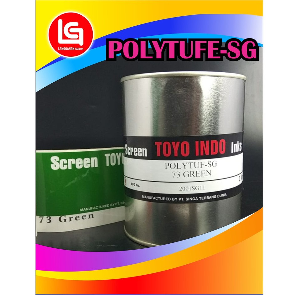 Jual TOYO INDO POLYTUF -SG 73 GREEN 1KG | Shopee Indonesia
