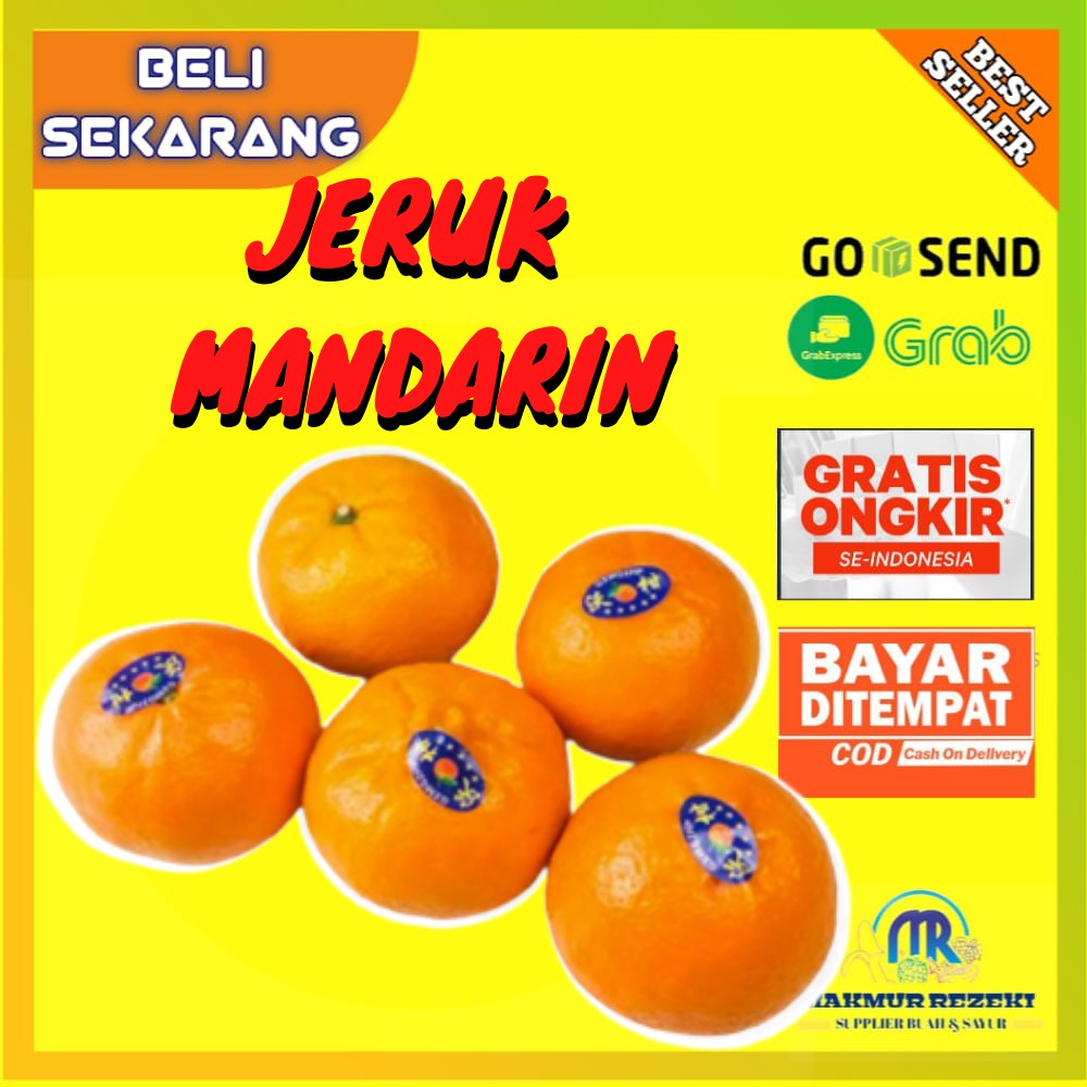 Jual BUAH JERUK MANDARIN WOKAM WOGAN ORANGE MANIS SEGAR SEKILO ISI 5-8 ...