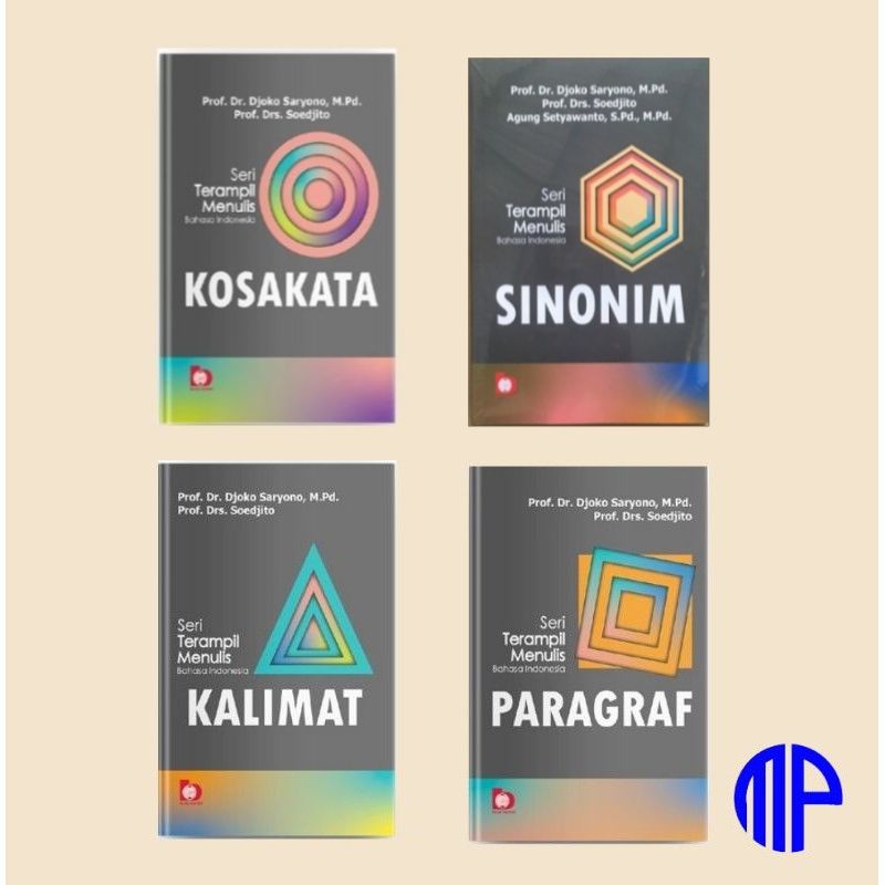 Jual Paket Buku Seri Terampil Menulis Bahasa Indonesia : Kosakata, Kalimat, Paragraf dan Sinonim ...