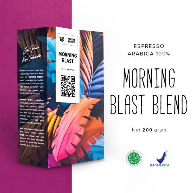 Jual Produk Unggulan Workshopbrother Kopi Morning Blast Blend 200Gram ...