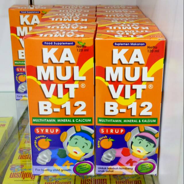 Jual KAMULVIT B12 - 120ml | Shopee Indonesia