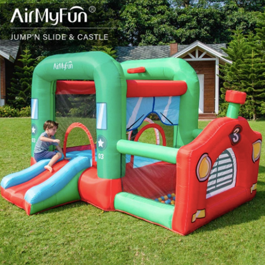 Jual Inflatable bouncy castle balloon bouncer / mainan rumah istana ...